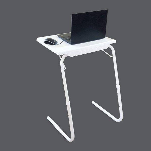 Buy TABLE MAGIC- White Multipurpose Utility Table Mate for Laptop and ...