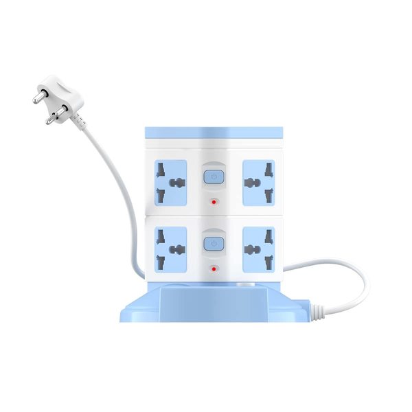 Buy Portronics Power Plate 9: 2500W Extension Box With 3 USB Ports +8 ...