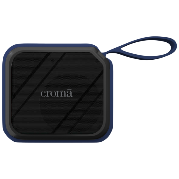 Buy Croma 8W Portable Bluetooth Speaker (Water Resistant, Rich Bass ...