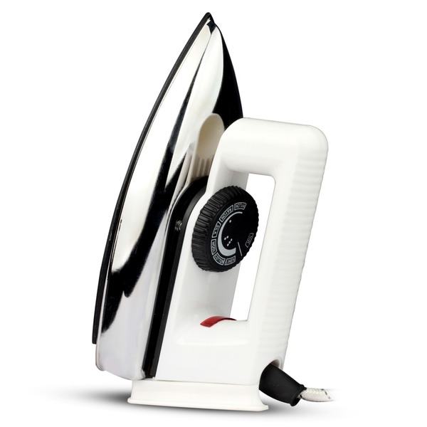 Buy ZORIX DRY IRON PLACHA 750 WATT (WHITE & BLACK) on EMI