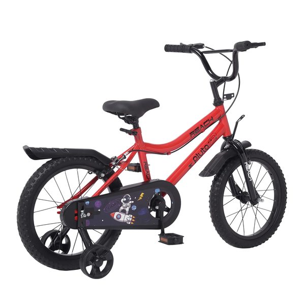 Buy Reach Pluto Kids Cycle 16T with Training Wheels | for Boys and Girls | 90% Assembled | Frame ...