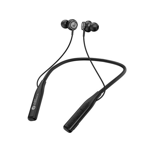 Buy Just Corseca Superflex Stereo Neckband (Black) on EMI