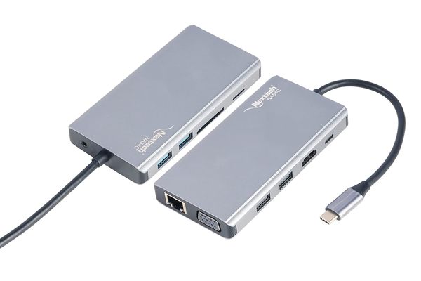 Buy Nextech 11 in 1 USB Type-C Multiport Dock with USB3.0 & USB2.0, 4K ...