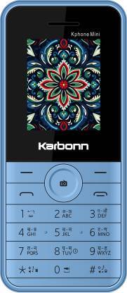 Buy Karbonn Kphone Mini Dual GSM SIM Keypad Mobile Soft Blue on EMI