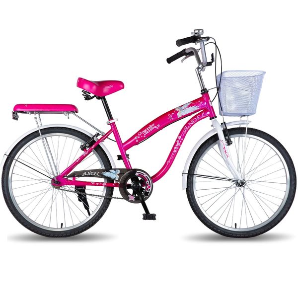 Buy Vaux Angel 24T Women Bicycle for Age Group 10+ Years with Heavyduty ...