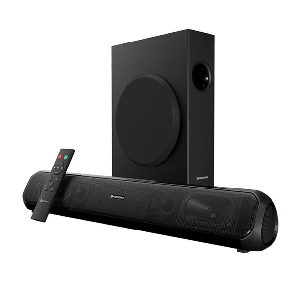 Buy Portronics Pure Sound Pro X 80W Bluetooth Soundbar with Wired ...
